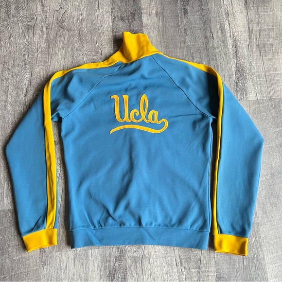 Sweaters | Ucla Custom Gym Zipper Jacket Blue Yellow | Poshmark